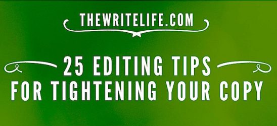 25 Editing Tips Checklist Form Infographic… | Chris The Story Reading ...