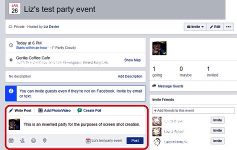 How do I communicate with people coming to my Facebook event? | Chris ...