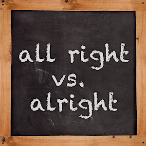 Is “Alright” Ever Alright? – Guest Post by Kathy Steinemann… | Chris ...