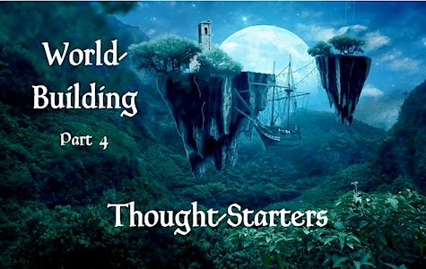 World-building: Thought Starters – Guest Post by, Diana Peach… | Chris ...