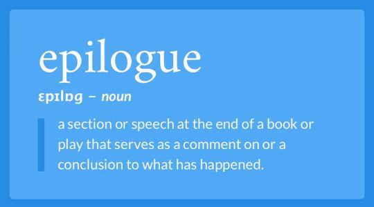 What is an Epilogue — and How To Write One Readers Won’t Forget ...