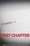 Your Ultimate First Chapter Checklist, Pt. 3: Introducing the Story ...