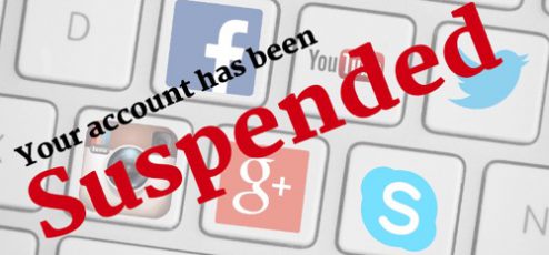 Is Your Social Media Account Suspended? What You Can Do – by Derek ...