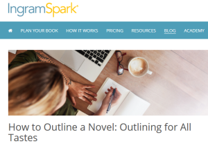 How to outline a novel – post at Ingram Spark | Chris The Story Reading ...
