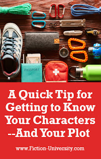 A Quick Tip for Getting to Know Your Characters–And Your Plot – by ...